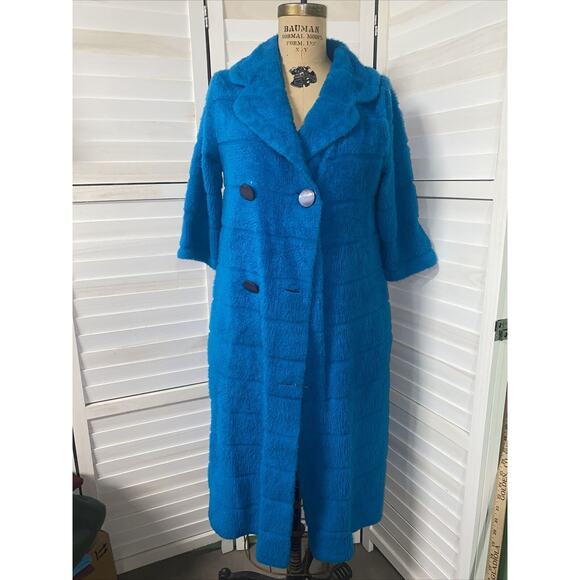 Carol Brent | Jackets & Coats | Vintage 6s 70s Carol Brent Turquoise ...